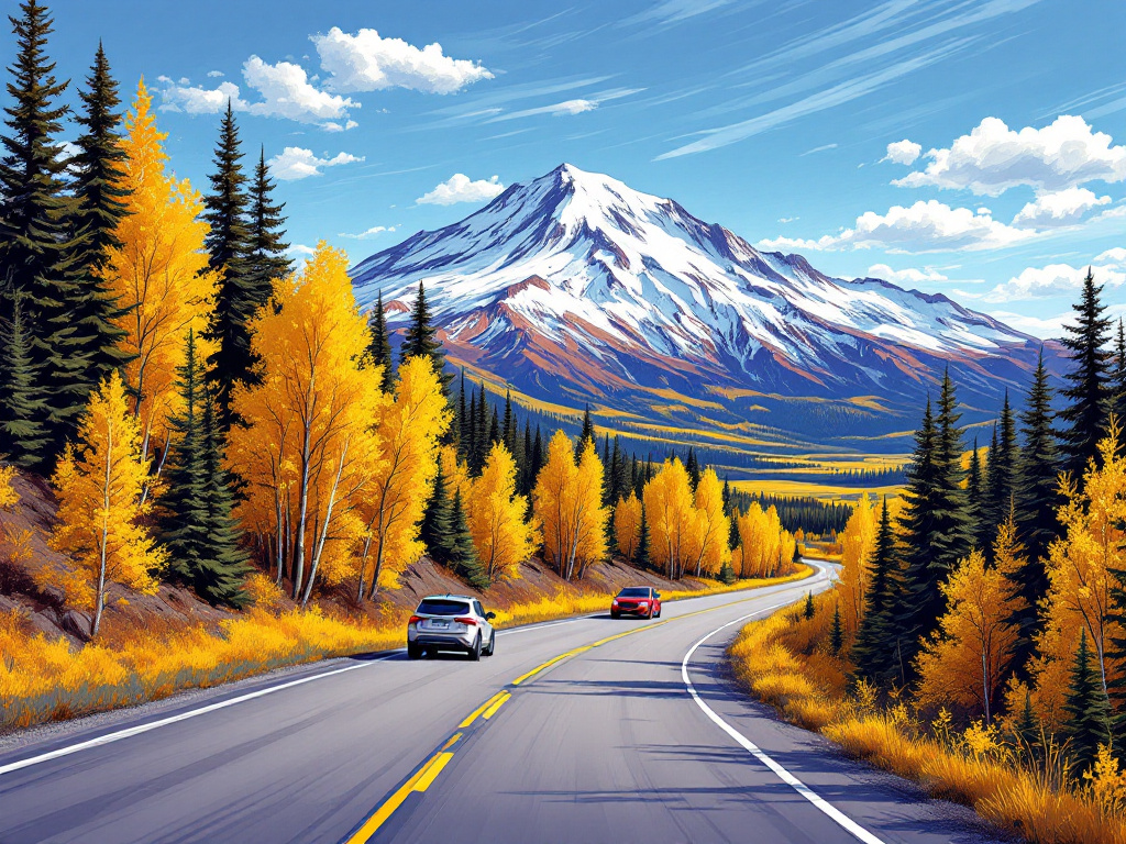 George Parks Highway Thiên Nhiên Hoang Dã Alaska